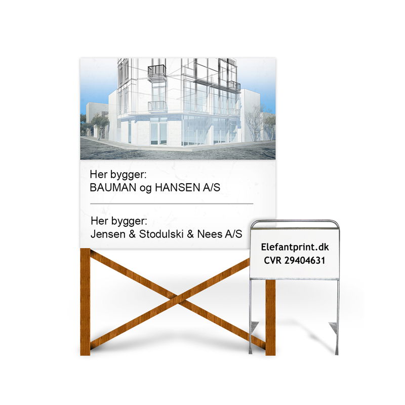 Husnummer skilte | Elefantprint.dk